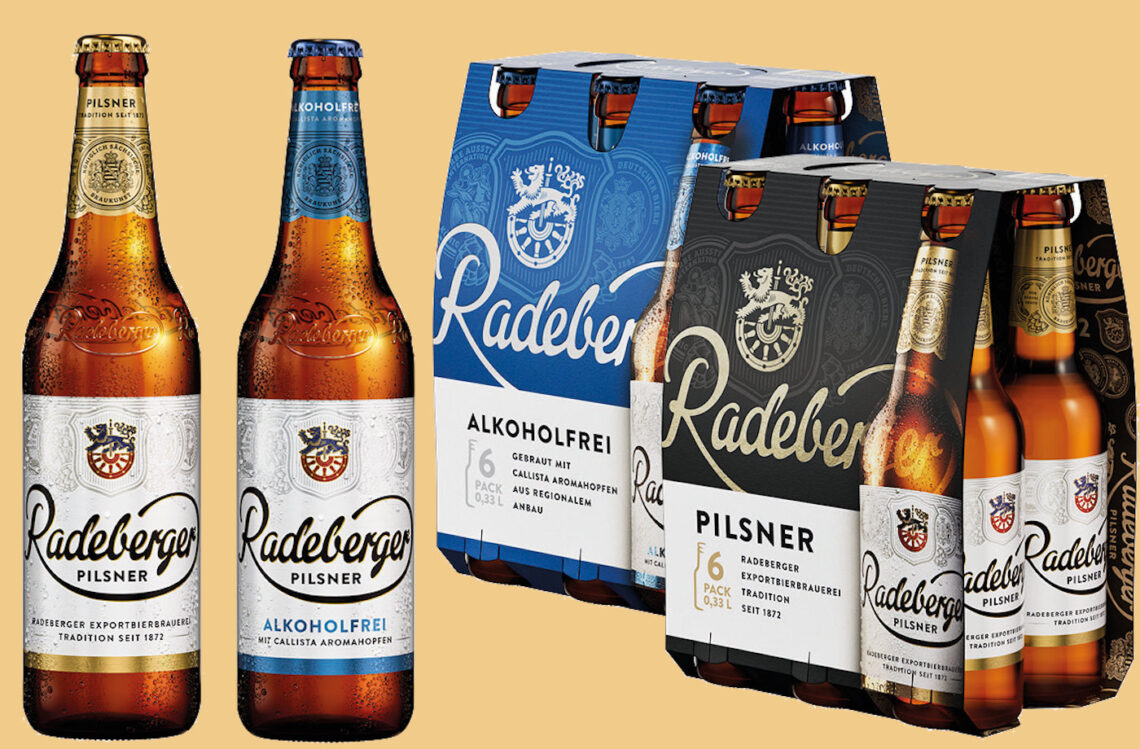 Radeberger in neuem Design - Aktuelle Nachrichten aus der Getränkeindustrie